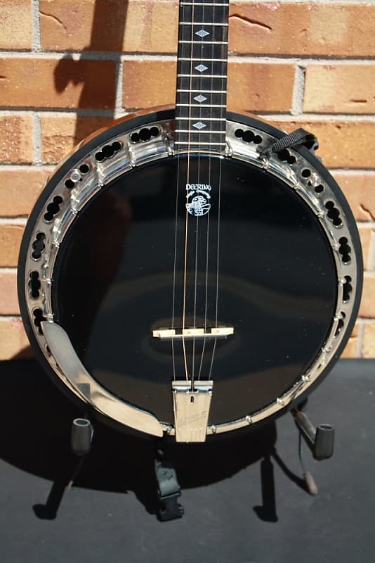 2010 Deering Black Diamond 5 String Banjo | Reverb
