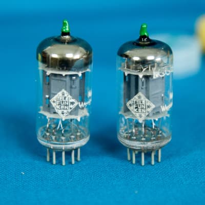 Matched Pair of Telefunken ECC83 12ax7 Audiophile Preamp | Reverb