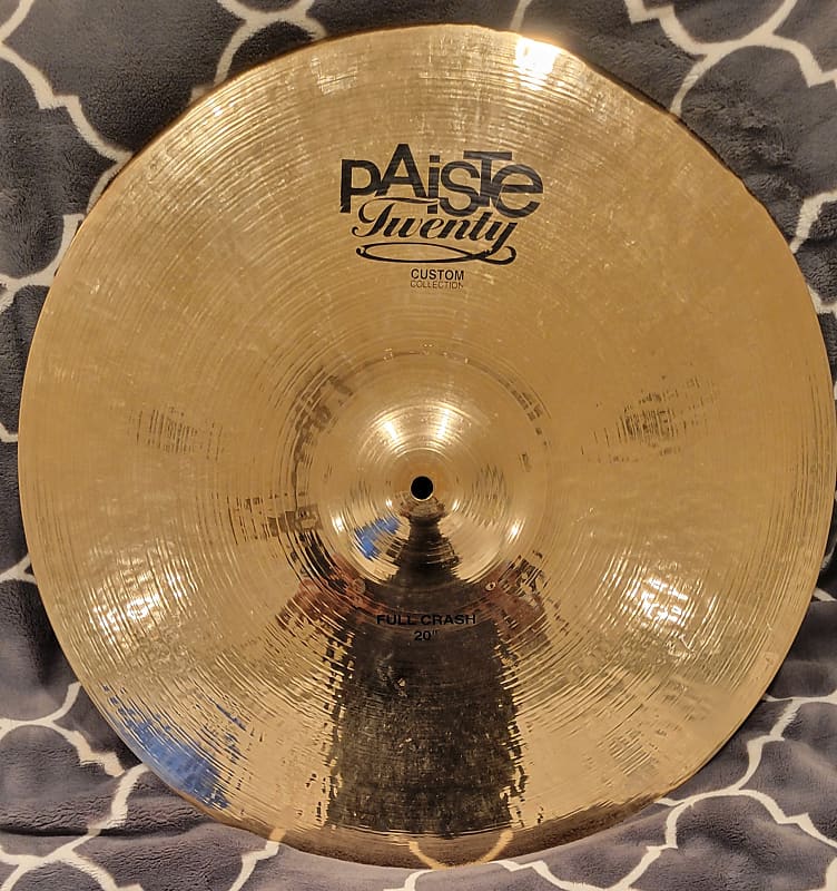 Paiste Twenty Custom Collection 20in Full Crash | Reverb