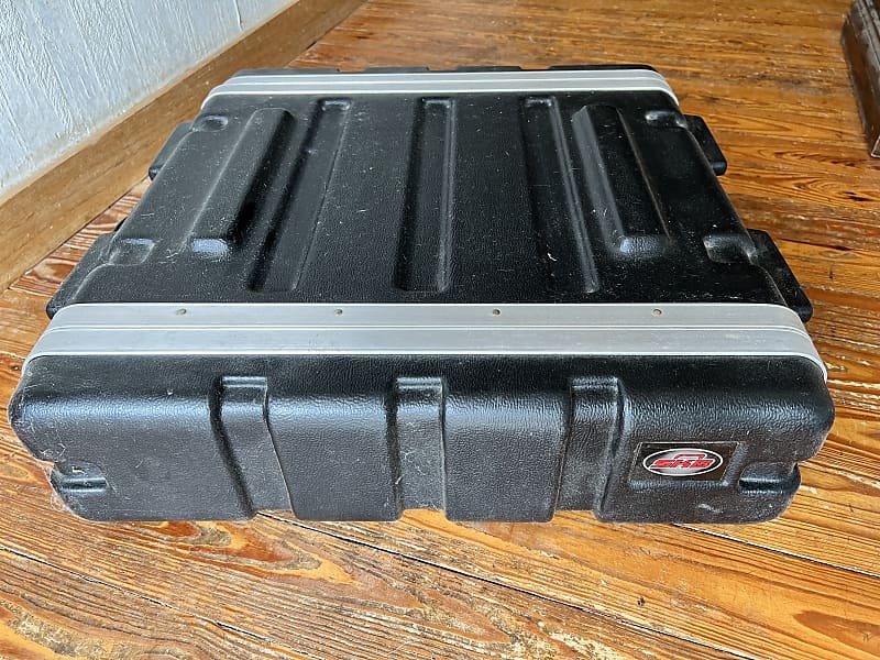 SBK One Rack Mount Road Case 1970s Black | Reverb