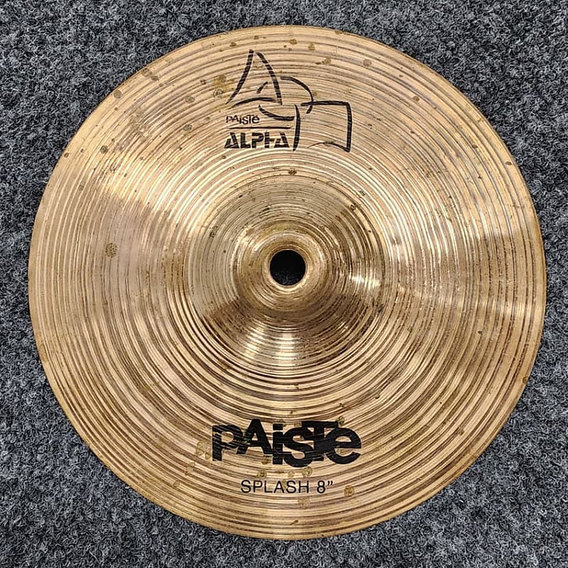 Used Paiste Alpha Splash Cymbal 8" - Fair | Reverb