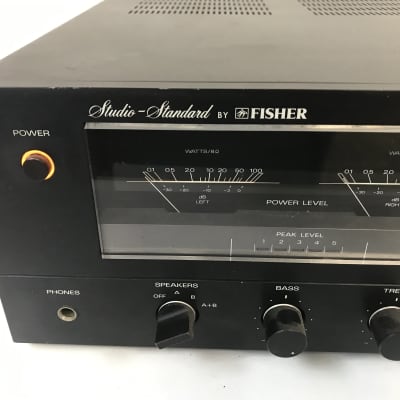 Fisher CA-880 Studio Standard Integrated Stereo Amplifier | Reverb