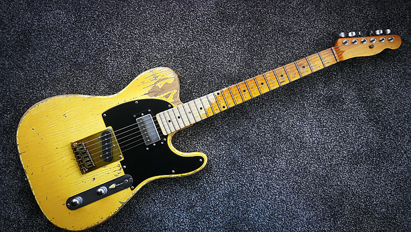 Telecaster Keith Richards "Micawber". 50's - Blond Blackguard | Reverb
