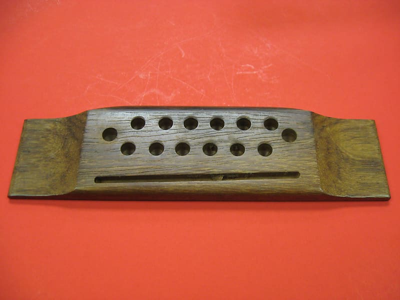 Unfinished Rosewood 12-String Bridge | Reverb