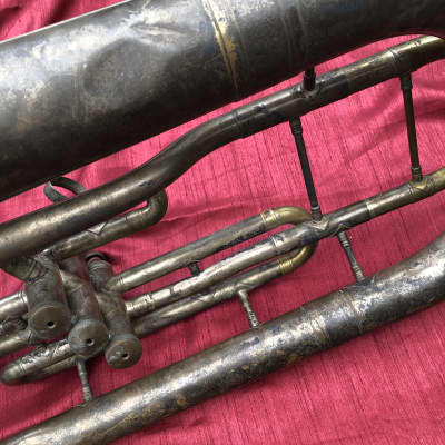 Rare Vintage Pre 1900s German Weimar B Flat Euphonium/Tenor | Reverb