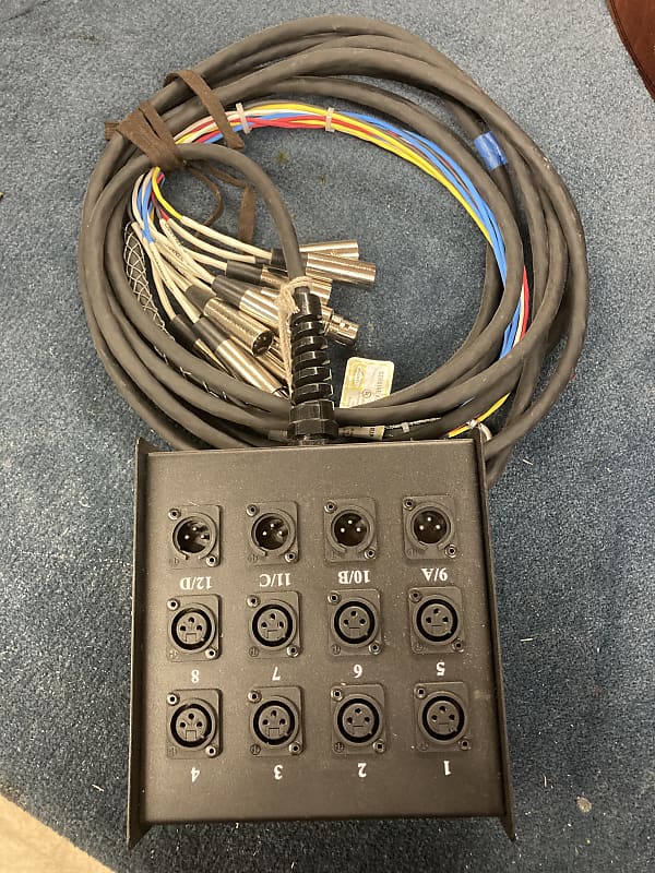 RapCo NSPL 8x4 XLR Return Snakes 2010s | Reverb