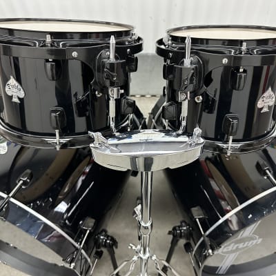 ddrum 7Pc Drum Set Double Bass Shell Pack Diablo 2014 Black / | Reverb