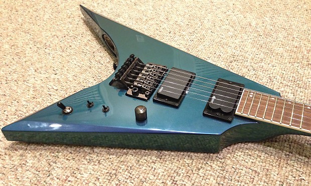 Fernandes V-Hawk Elite JP Chameleon Purple | Reverb