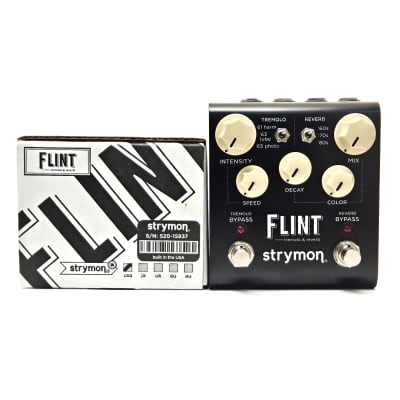 STRYMON FLINT V1 tremolo & reverb (S/N:S21 |75267) [02/06] | Reverb