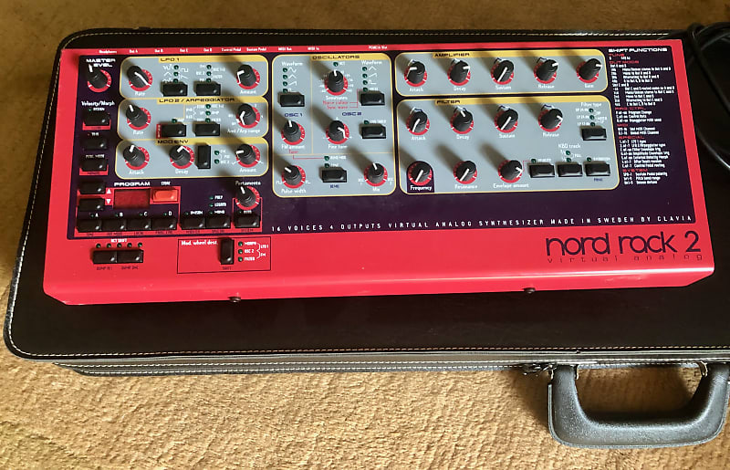 CLAVIA Nord Rack 2 Desktop Synthesizer | Reverb