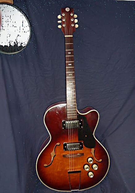 Teisco Model 14 full acoustic electric- mid | Reverb Deutschland