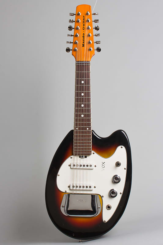 Vox Mando-Guitar 12 String Electric Guitar (1966), ser. | Reverb