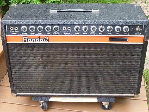 Vintage Randall RG-120-210 orange strip /OFFER | Reverb