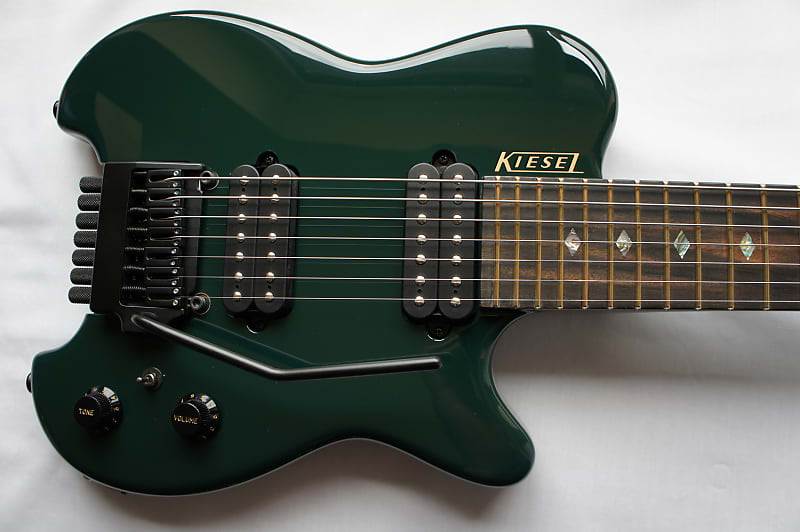 Kiesel HH7X Holdsworth 7 string 2018 British Racing Green | Reverb
