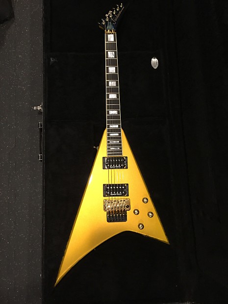 Jackson Custom Shop RR1.5 Randy Rhoads Gold Top | Reverb