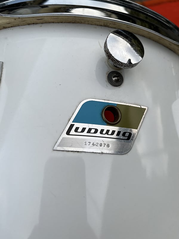 Ludwig 70’s Tom cortex white 1970’s Cortex white | Reverb
