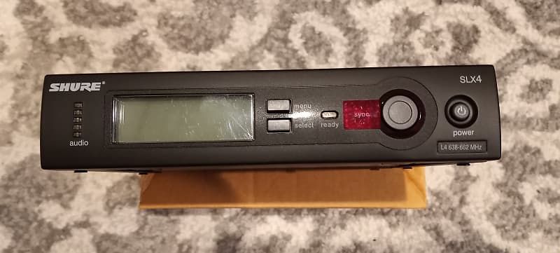 Shure SLX4 L4 band 2010 - Black Metal | Reverb