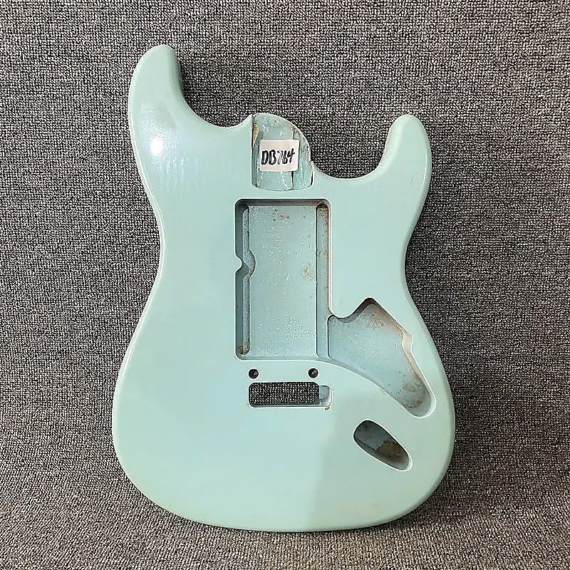 Custom Light Blue Stratocaster Strat Style Guitar Body | Reverb