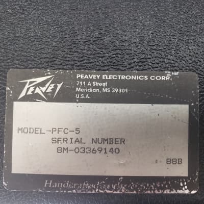 Peavey Effects Pedal Board PFC-5 1980's 3 Pedals | Reverb