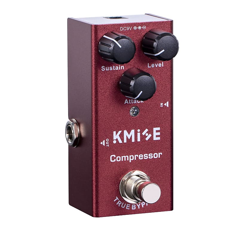 Kmise Compressor Electric Guitar Effects Pedal Mini Single | Reverb