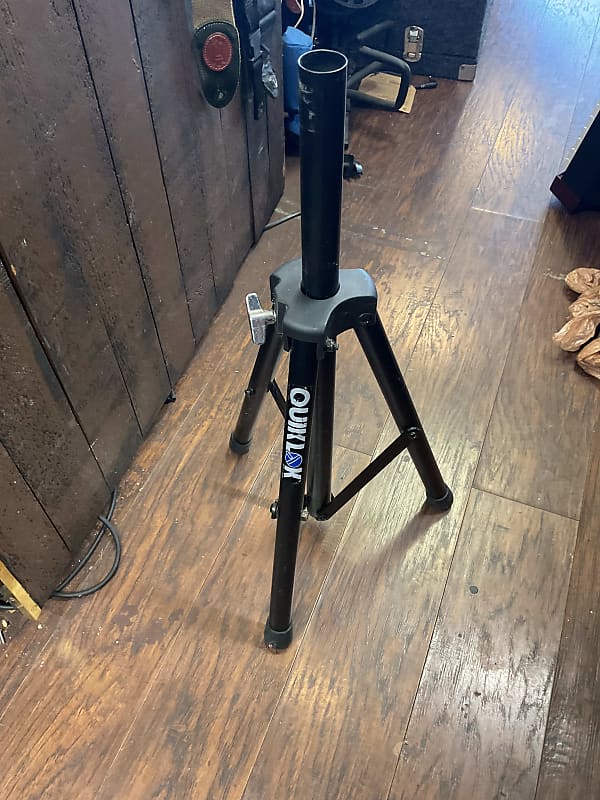 Quik Lok Mini Tripod Speaker Stand - Black (Single) | Reverb