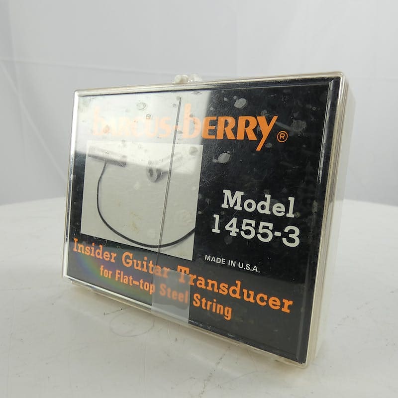 Used Barcus Berry 1455-3 ACOUSTIC PICKUP | Reverb
