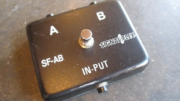 Signal Flex SF-AB Black A / B Switch Works Great! | Reverb