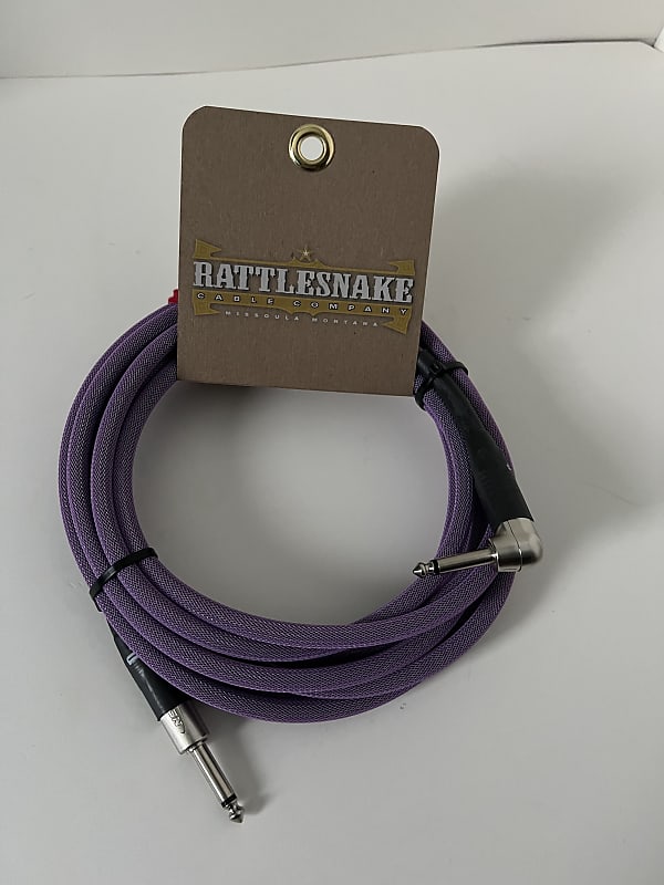 20FT STRAIGHT TO RIGHT | RATTLESNAKE INSTRUMENT CABLE | | Reverb