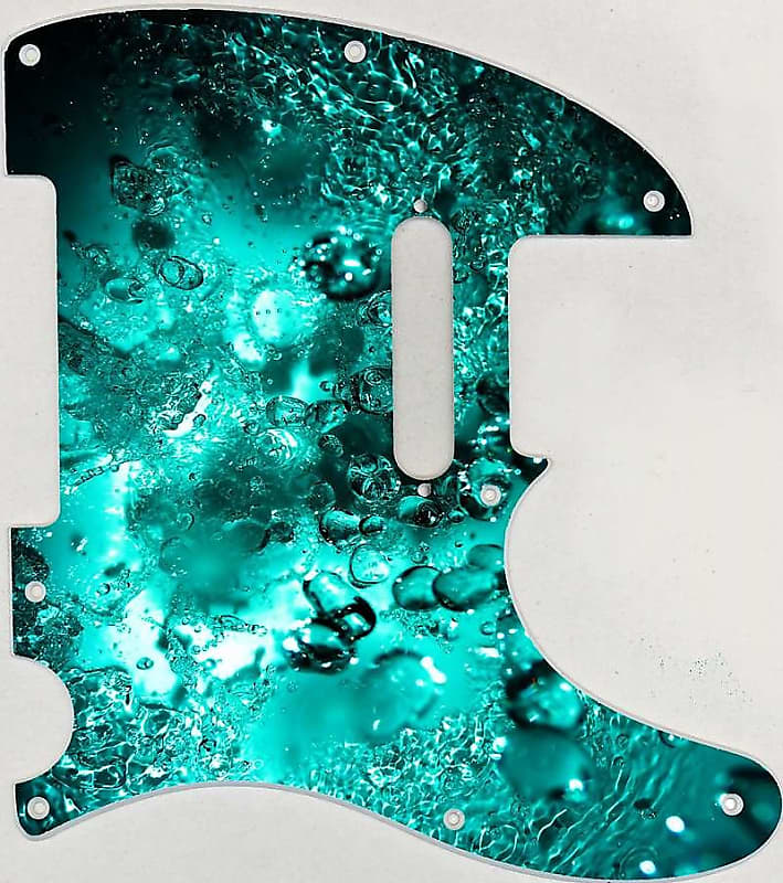 Graphical pickguard Fender Telecaster Tele Standard 8 | Reverb Canada