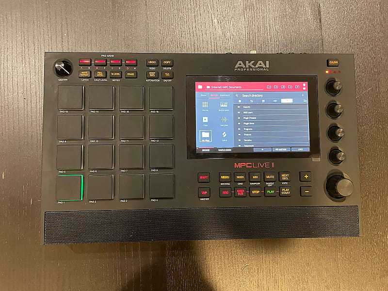 Akai Mpc Live Ii Standalone Sampler Sequencer 2020 Reverb