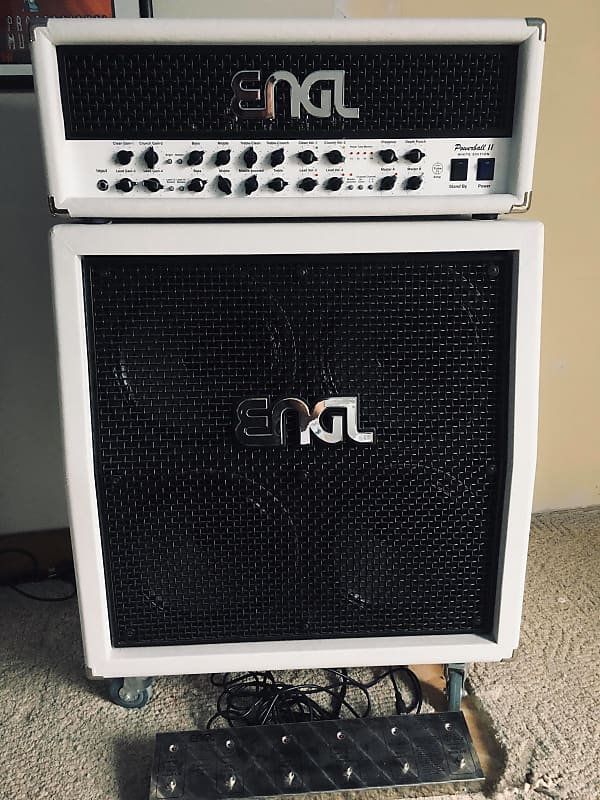 ENGL Powerball 2 White Edition Half Stack & Z9 Footswitch II | Reverb