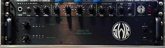 SWR ST-800 1990's Power Amp Rare HTF Rackmount USA | Reverb