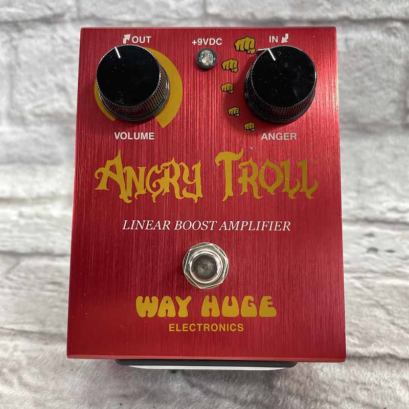 Used: Way Huge Angry Troll Linear Boost Amplifier Pedal | Reverb