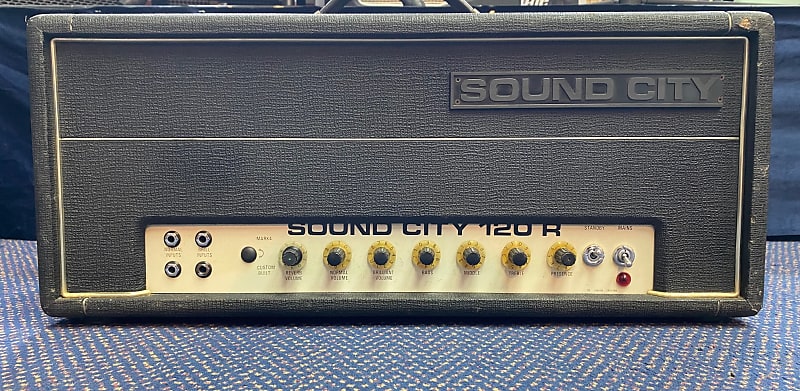 Sound City 120R '70s Valve Amplifier Head | Reverb UK