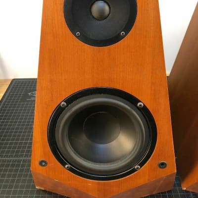 Sony SS-M3 Bookshelf Speakers; Cherry Pair | Reverb