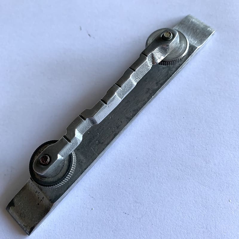 Bigsby Bridge and Base Aluminum - early 1950's - Gretsch | Reverb