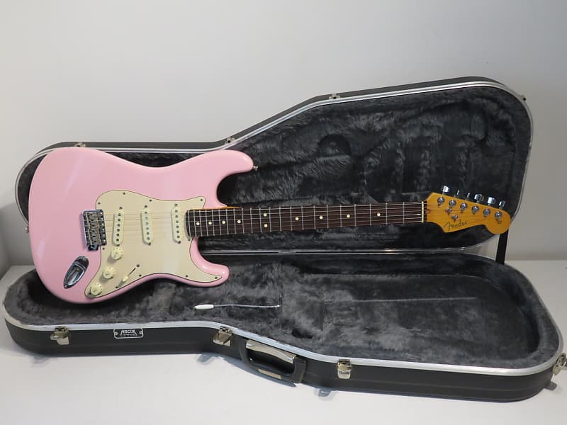 2003 Fender American Standard Stratocaster - Baby Pink Pro | Reverb