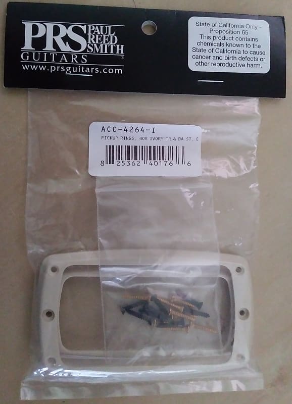 PRS PRS 408 Pickup Ring Set Ivory | Reverb