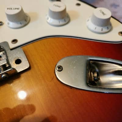 Fernandes Burny Custom Stratocaster 1976 - Sunburst | Reverb