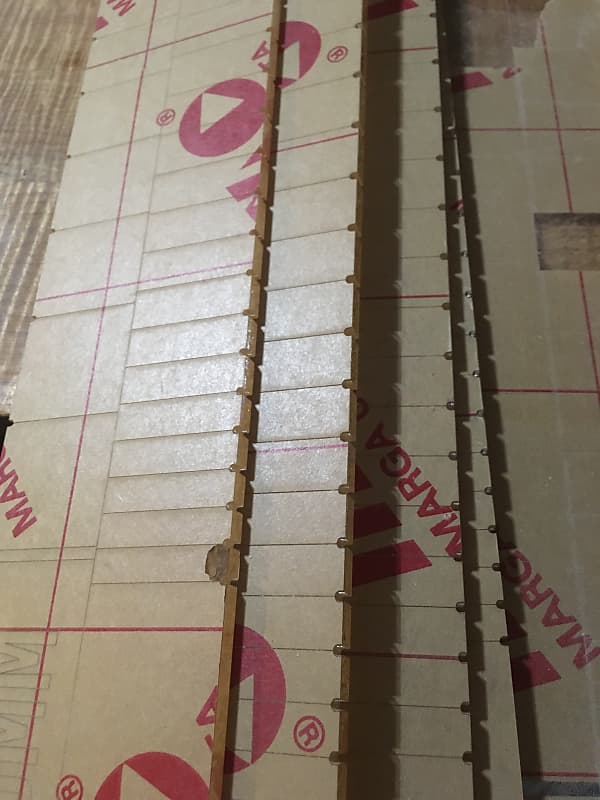 Custom luthier fretboard slotting templates guitar bass and | Reverb