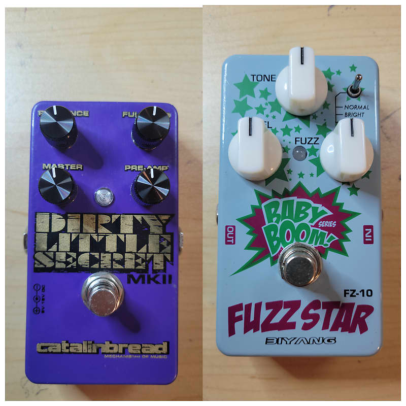 Catalinbread DLS MK 2 & Biyang Fuzz (Big Muff) Pair | Reverb