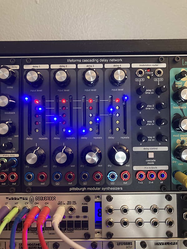 Pittsburgh Modular Lifeforms Cascading Delay Network 2020 | Reverb