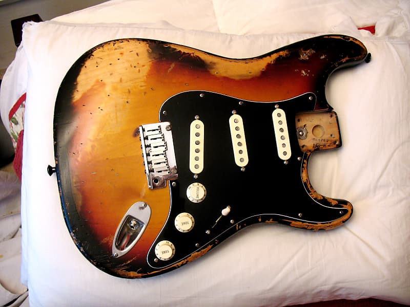 Fender Stratocaster Body Relic'd | Reverb