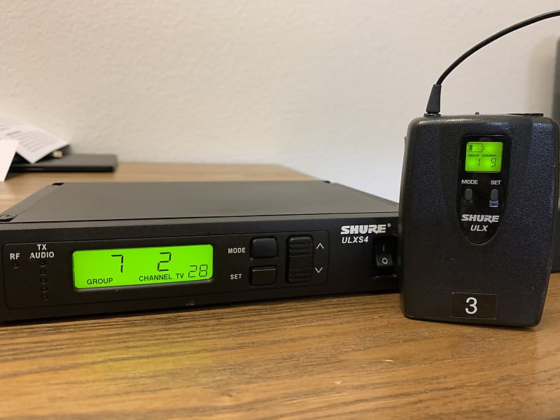 Shure ULXS4 Wireless System (J1 Band) | Reverb