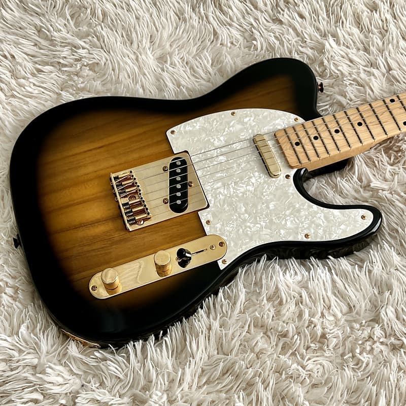 Jay Turser Toploader Telecaster Style Sunburst Electric | Reverb