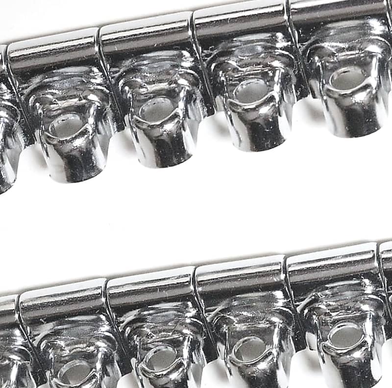 (8) Leedy Hoop Clips, Chrome Plated Brass / 1940s-50s | Reverb