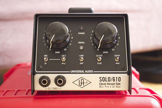 Universal Audio Vacuum Tube SOLO/610 Console Mic Pre w/HPRC | Reverb