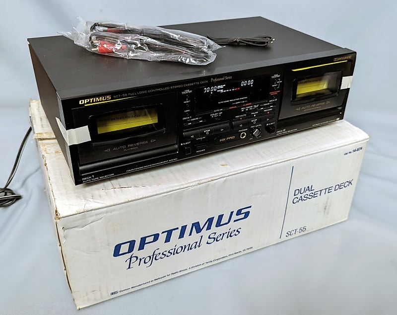 BRAND NEW Radio Shack Optimus SCT-55 HX PRO DUAL Auto | Reverb UK