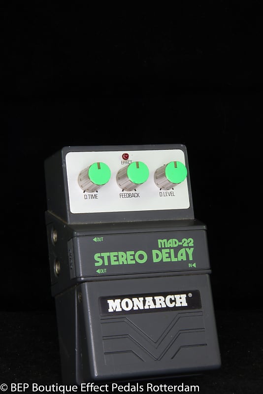 Monarch MAD-22 Stereo Delay 80's s/n 146119 Japan | Reverb