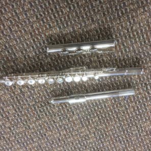 Yamaha open-hole silver flute 461 II 925 | Reverb